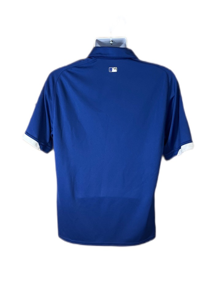 Blue Nike Dri-Fit KC Kansas City Royals Polo Shirt Men's Size M Medium ...