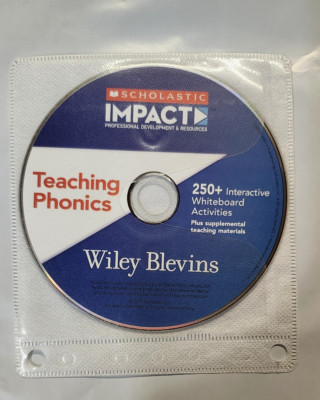 Teaching Phonics CD-ROM 250+ Whiteboard Activities / Wiley Blevins VG ...
