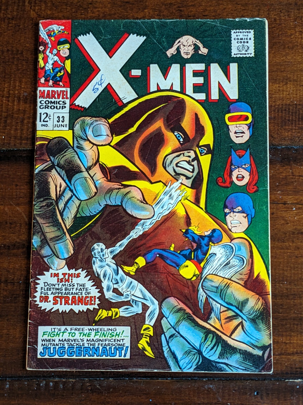 X-Men #33 Marvel Comics (1967) Early Juggernaut Appearance | eBay