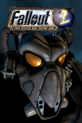 Fallout 2 Wall Art Classic Popular Game Cover Poster Bedroom Decor ...