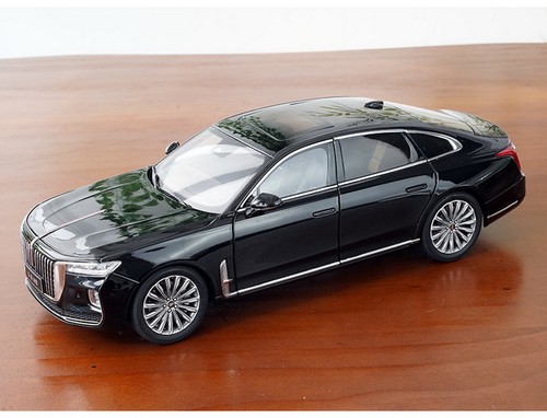 1/18 Scale HongQi Red Flag H9 Black Diecast Car Model Toy No Base ...