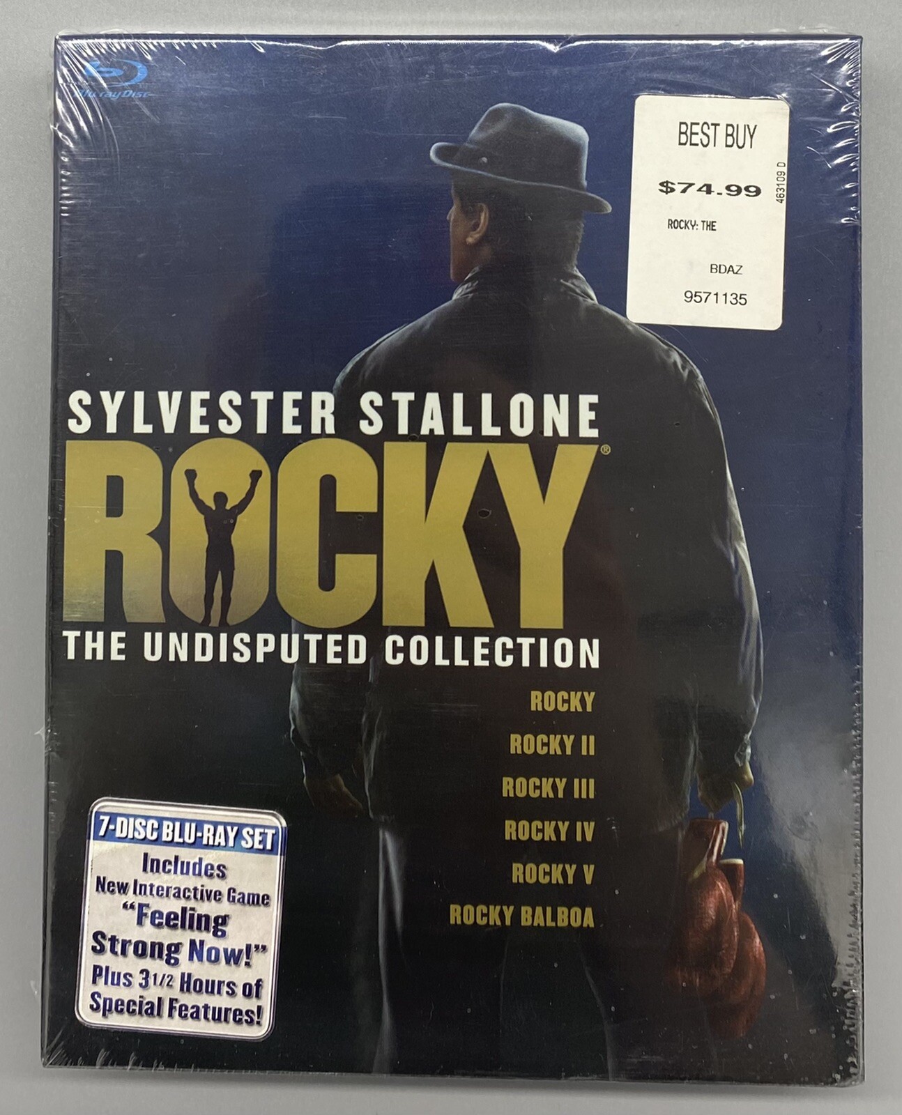 ROCKY: The Undisputed Collection Blu-ray Disc 2009 7-Disc Set NEW ...
