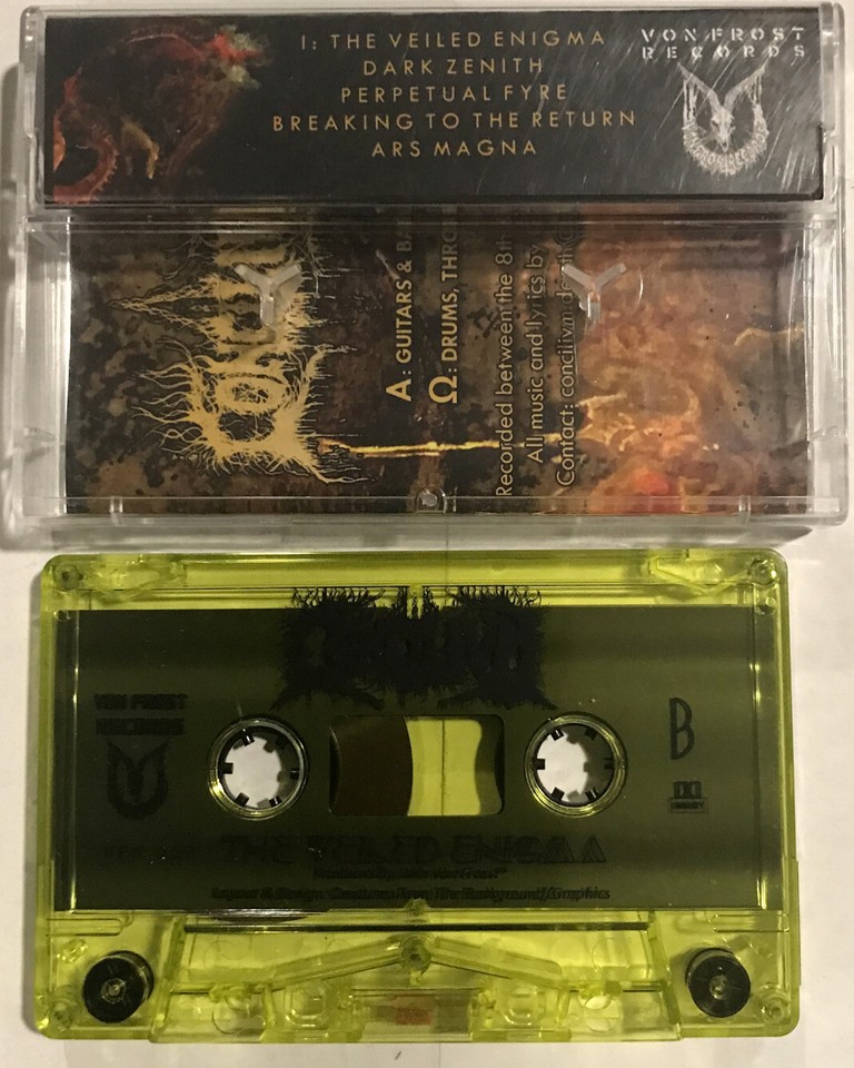 Concilivm – The Veiled Enigma Cassette 2018 vonfrostrecords – 057 ...