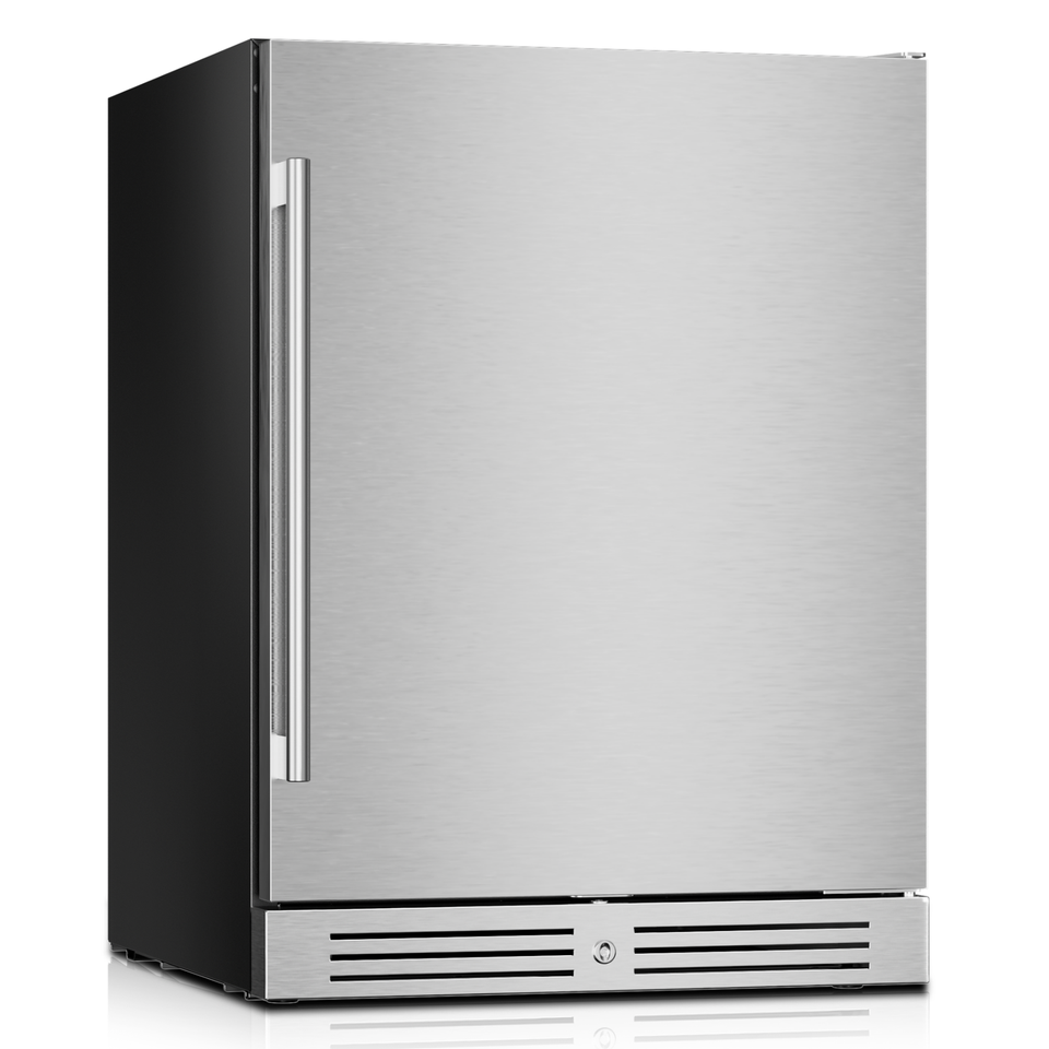 Yeego 24" Indoor/Outdoor Beverage Refrigerator W/lock For Soda Beer ...