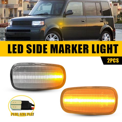 Dynamic LED Side Marker Lights For 2001-06 Lexus IS300 SC430/Scion xB ...