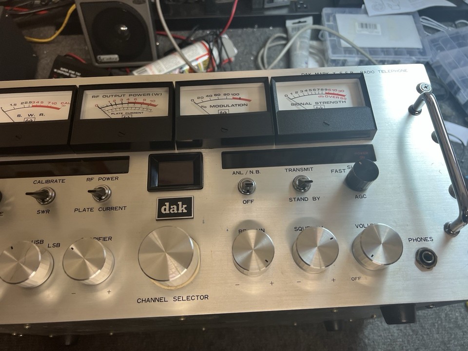 DAK MARK X SSB RADIO TELEPHONE W/ Stock D-104 power mic | eBay