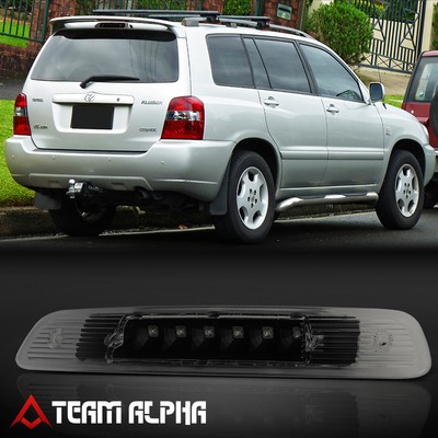 Fits 2001-2003 Toyota Highlander[Black/Smoke]LED Third 3rd Brake Light ...