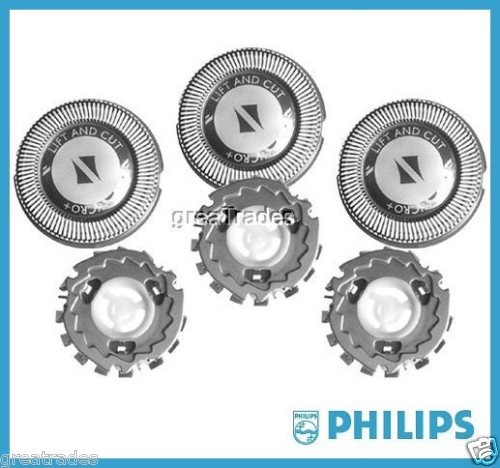 3 Philips Philishave HQ4 MICRO Shaver/Razor HQ 4 HEADS | eBay