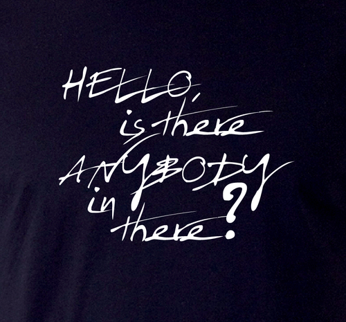 Pink Floyd • Hello, Is There Anybody In There? • The Wall Fan T-Shirt ...