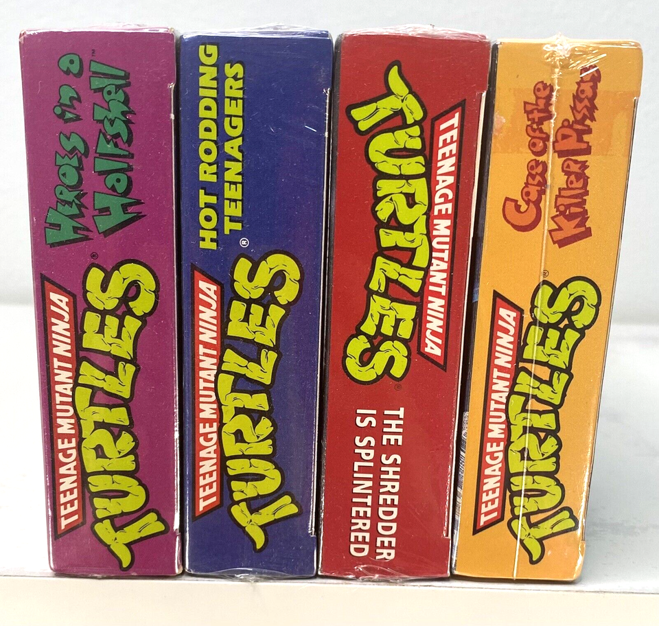 Teenage Mutant Ninja Turtles TMNT VHS Tape Box set Brand New Factory ...