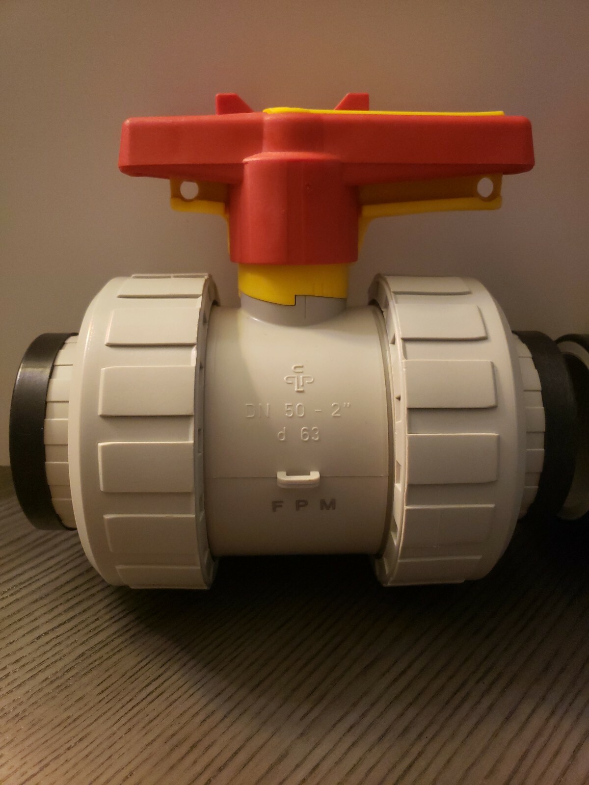 Praher 2" NPT PP Ball Valve - FPM Seats - Polypropylene Body - DN50 | eBay