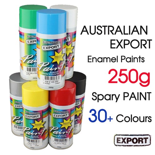 Australian Export Spray Paint Cans 250gm Fast Shipping 30+ colours ...