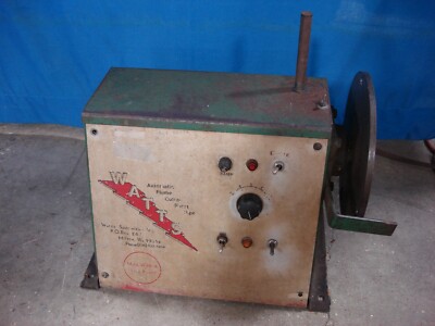 WATTS W60-6 AUTOMATIC FLAME CUTTER SHORT PIPE WELDING BEVELER BEVELING ...