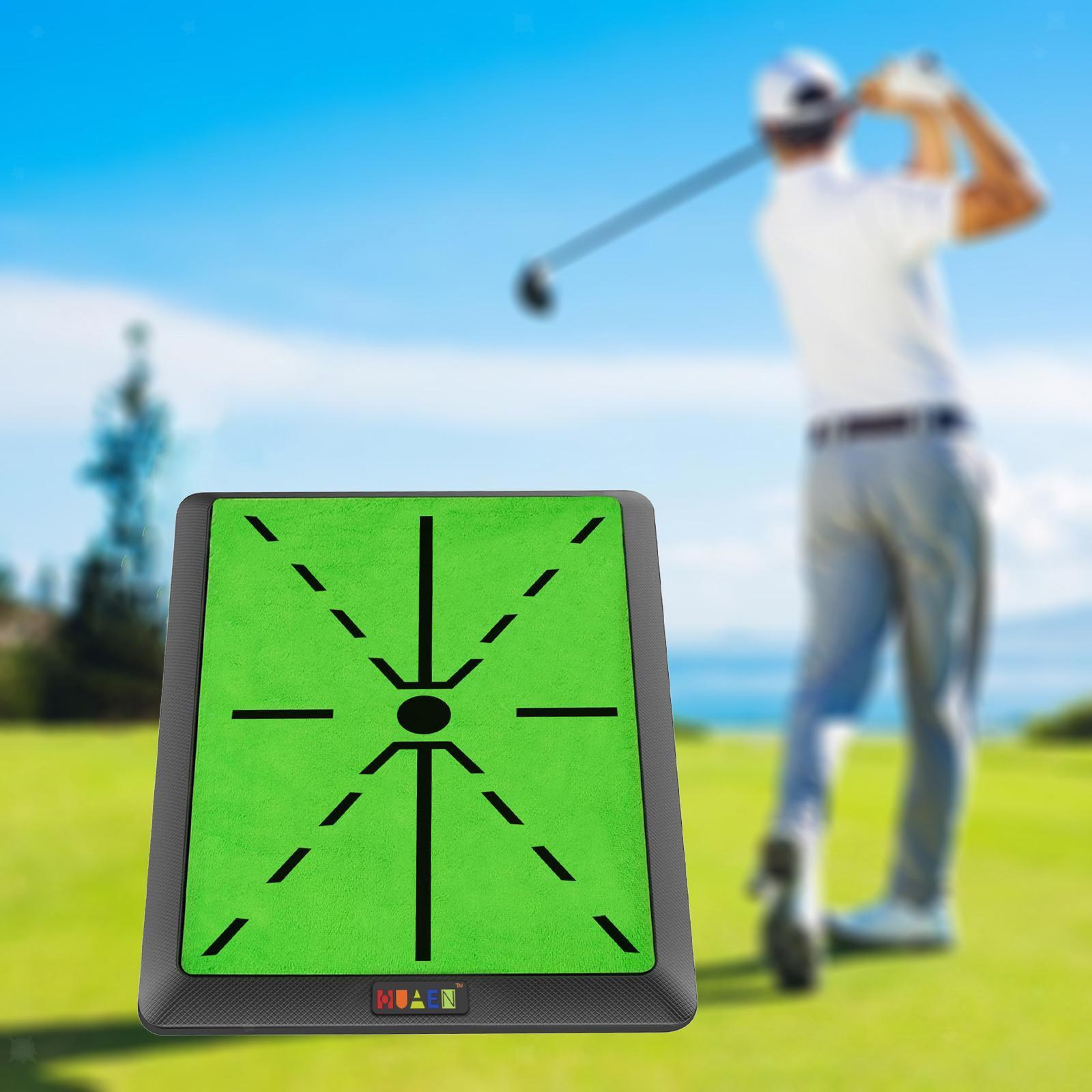 Golf Training Mat Game Exerciser Sports Path Feedback Golf Hitting | eBay