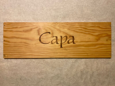 1 Rare Wine Wood Panel Capa Spain Vintage CRATE BOX SIDE 9/22 273 | eBay