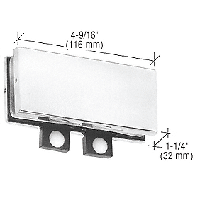 Polished Stainless Transom Mounted Connector with Two Reversible Door ...