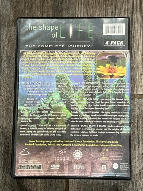 The Shape of Life Box Set: The Complete Journey DVD 2002, 4-Disc Set ...