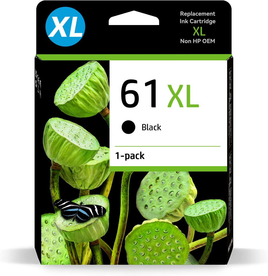 #61 XL For HP 61XL Ink Cartridges For HP ENVY 4500 4502 5530 5531 5535 ...