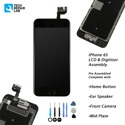 iPhone 6S Retina LCD & Digitiser Touch Screen Complete Assembly with ...