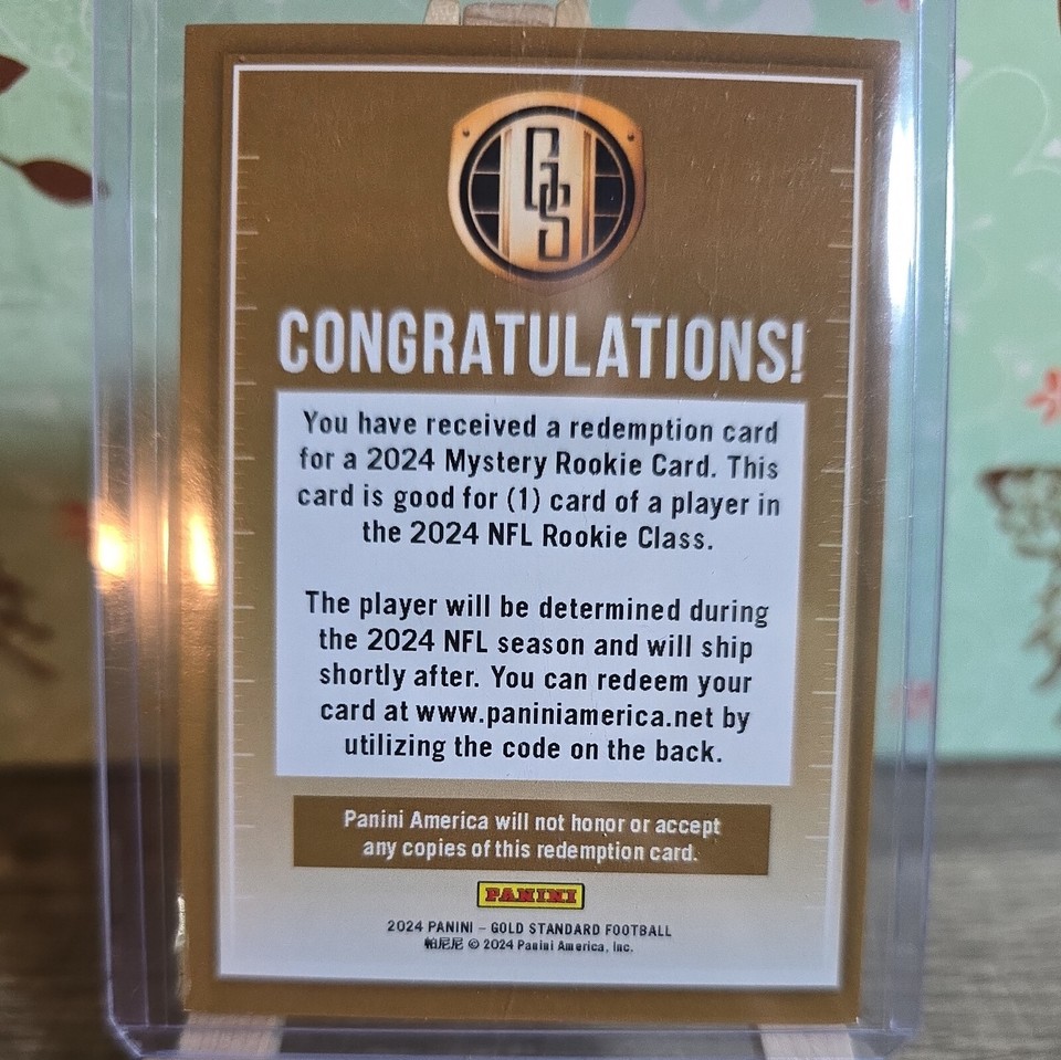 2024 gold standard mystery rookie redemption rookie 2 | eBay