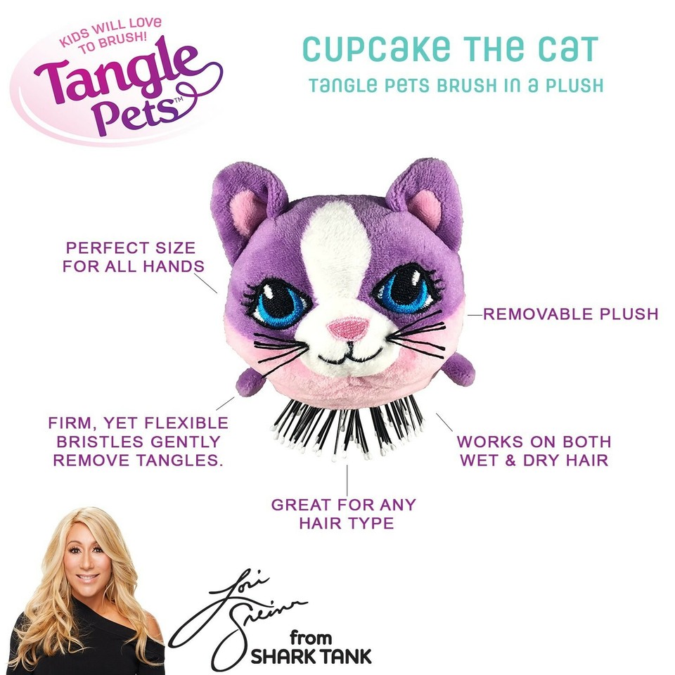 [NEW] TANGLE PETS: CAT HAIRBRUSH - AS SEEN ON SHARK TANK | eBay