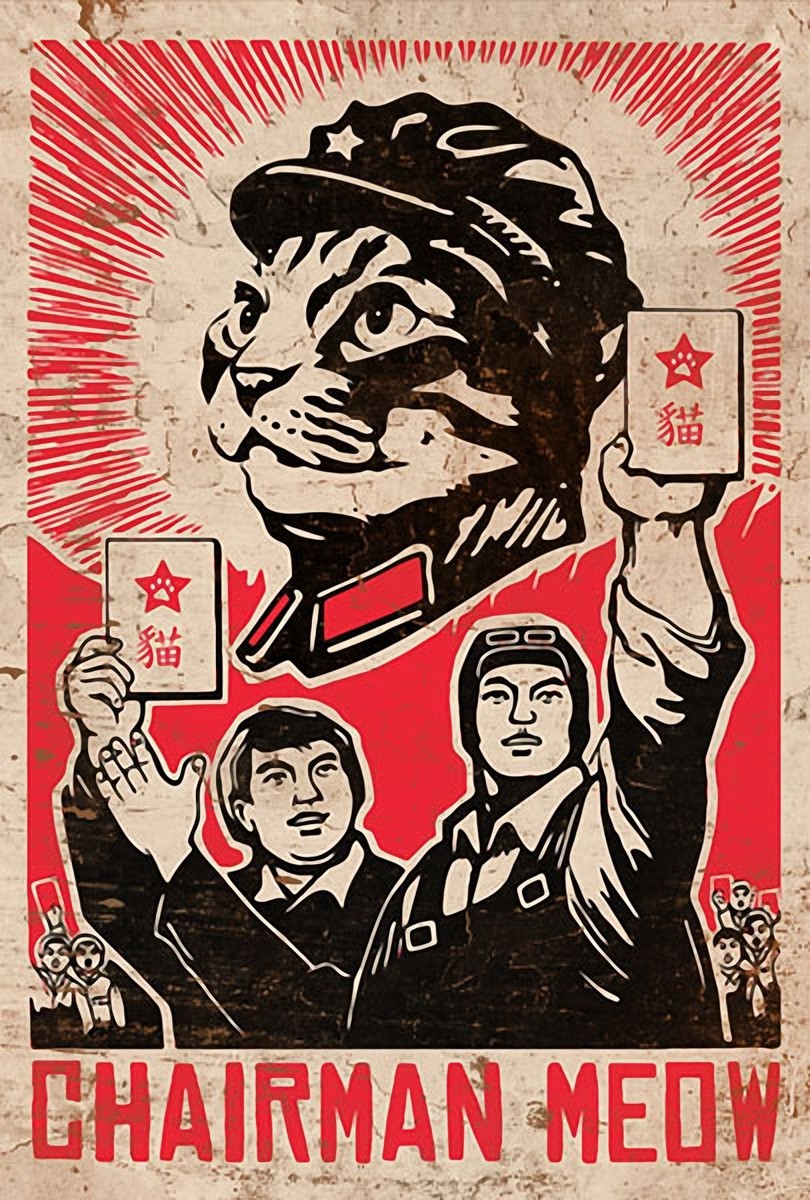 Chairman Meow Poster