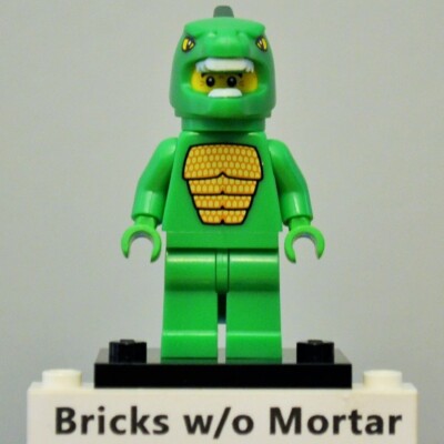 New Genuine LEGO Lizard Man Minifig Series 5 8805 | eBay