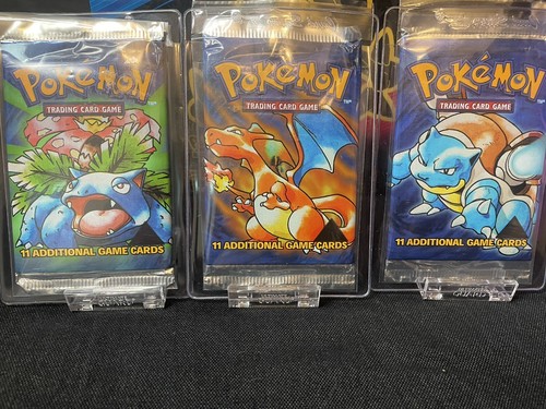 Pokemon Base Set 1st Edition Misprint Booster Pack Full Set *RARE* | eBay