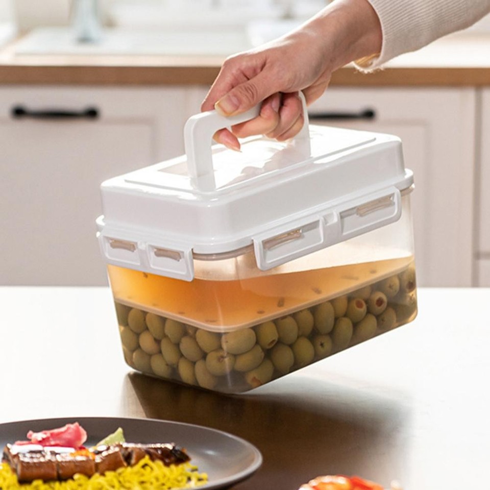 Pickle Vegetable Jar Transparent Storage Jar Pickle Sealed Jar with ...