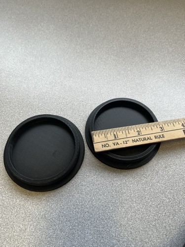 FRAME CROSS-MEMBER HOLE PLUG / END CAP 2020-2026 CHEVROLET GMC HD 2500 ...