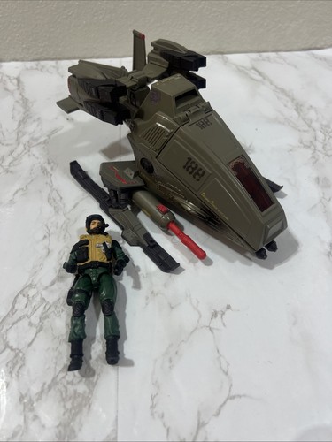 G.I. Joe Ghost Hawk 2010 Vehicle Complete and Tomahawk Figure Hasbro ...