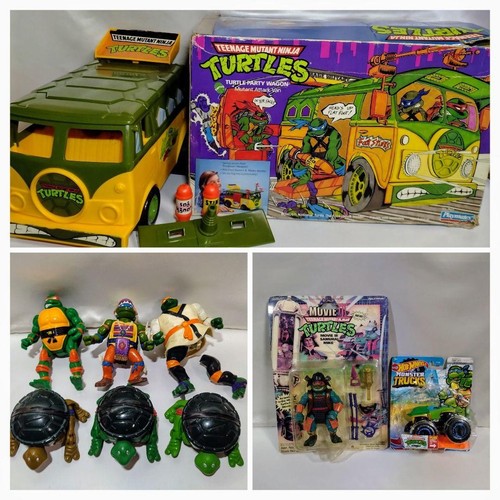 Damaged, Missing Item, Mutant Turtles Turtle Wagon Figure | eBay