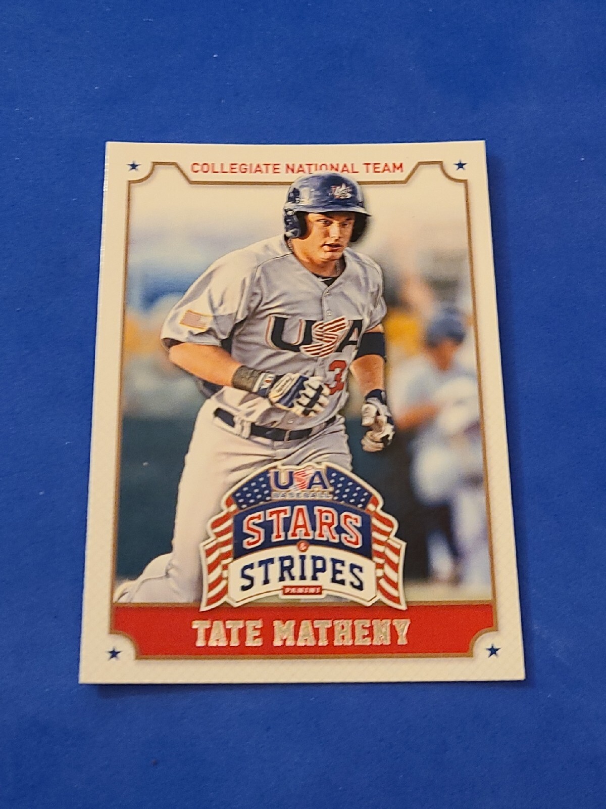 2015 Tate Matheny Panini USA Baseball Stars & Stripes #89 | eBay