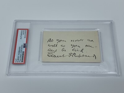 Elbert Hubbard Writer Publisher Artist Signed Autograph Cut PSA DNA ...