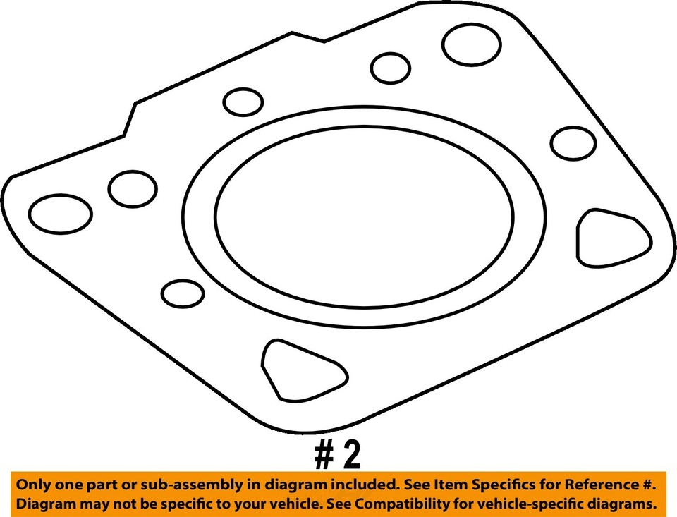 GM OEM 17-23 Sierra 2500 HD Turbocharger Components-Turbocharger Gasket ...