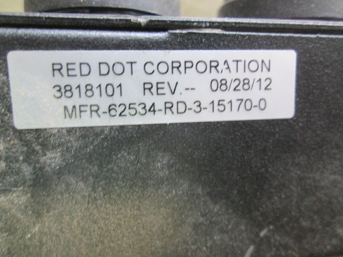 Used Red Dot Control Panel for A/C HVAC, Military Vehicle PN 3818101 | eBay