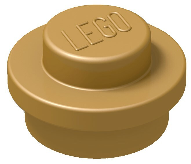 ☀️Lego 1x1 Gold Round Plates x100 Dots Stud Piece Bulk Legos #4073 | eBay