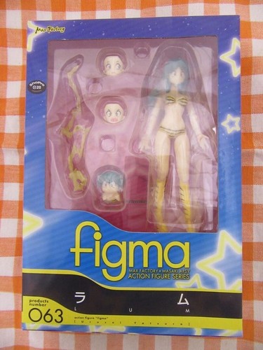 Figma Lum Urusei Yatsura 063 Action Figure Max Factory Excellent Japan ...