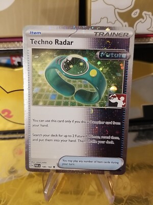 Techno Radar Holo Pokemon Prize Pack Series 5 Promo Pokemon Card NM/LP ...