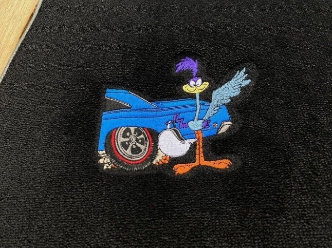 Fit For Plymouth Road Runner Floor Mats carpet 4 pcs 1968-75 embroidery ...