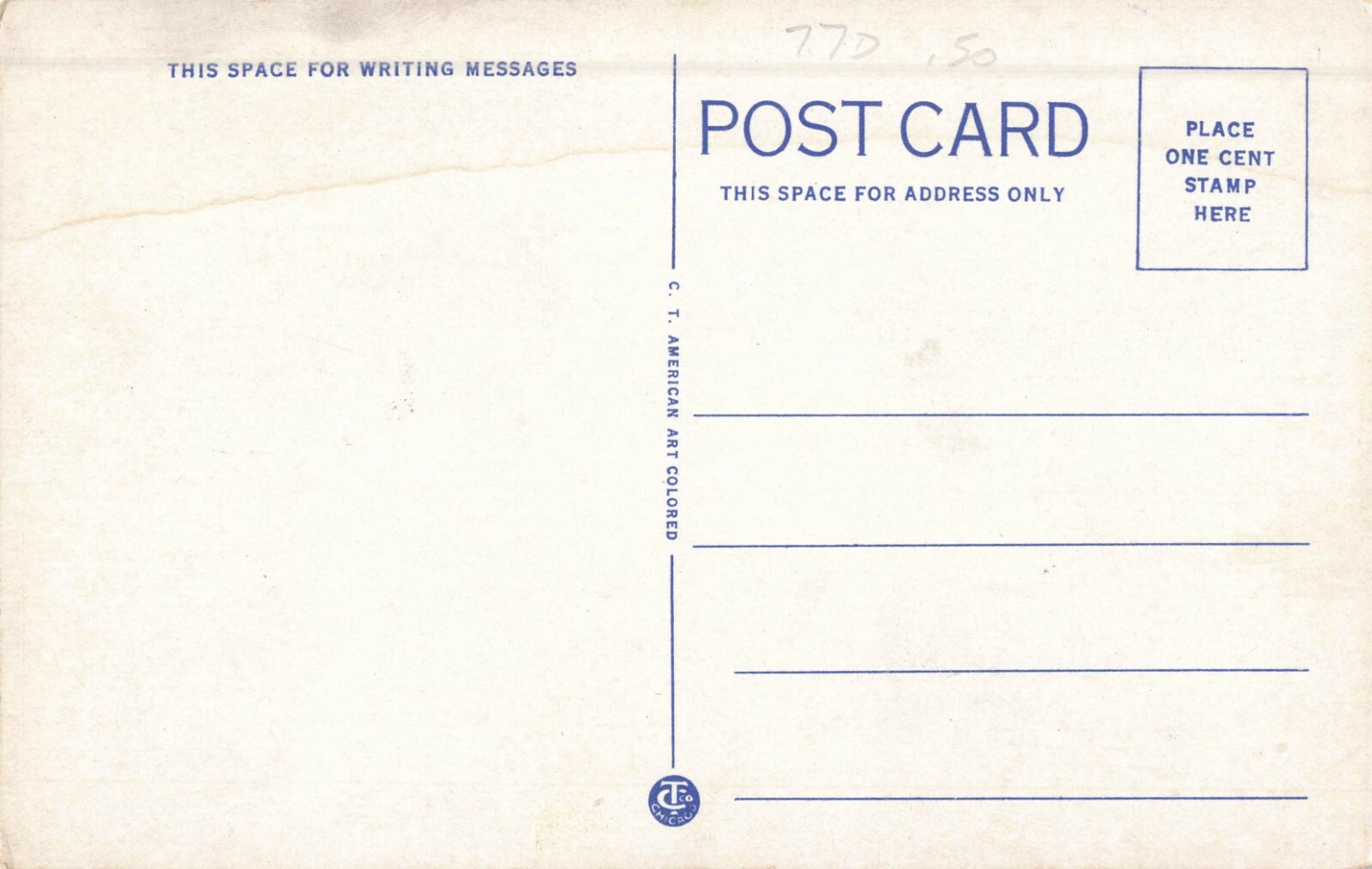 Postcard Poem The Atlantic Ocean | eBay
