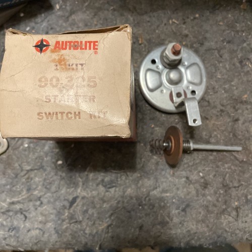 NOS Autolite Starter Switch Kit 12V 1956 - 60 Dodge Chrysler Plymouth ...