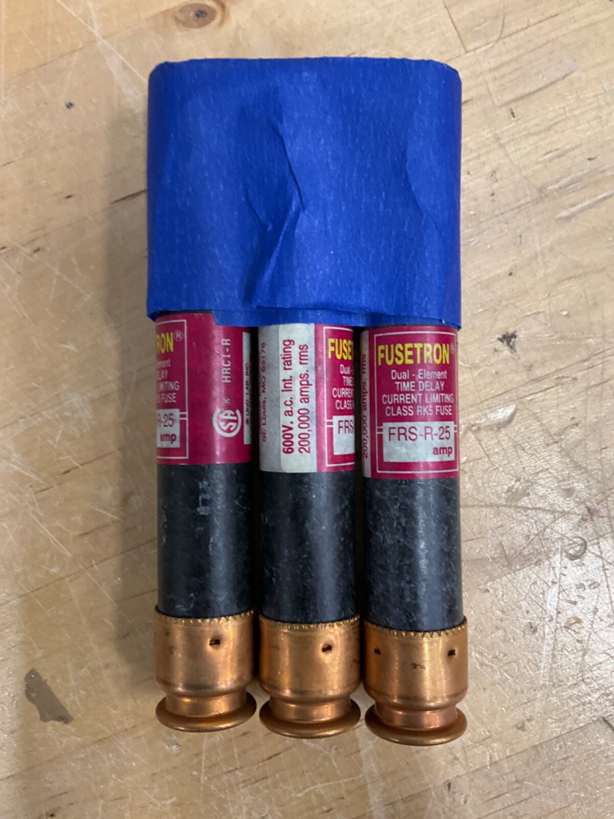 BUSSMAN FUSETRON FRS-R-25 (LOT OF 3). | eBay