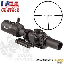 Sig Sauer TANGO-MSR 1-6x24mm Illuminated Red MSR BDC6 Reticle COYOTE ...