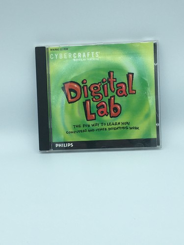 Cybercrafts Digital Lab Computer Educational Software 1996 Windows/Mac ...