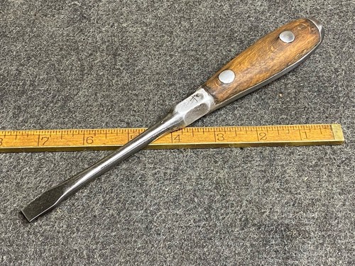 Vintage H D Smith Perfect Handle Style 9” Slotted Screwdriver With ...