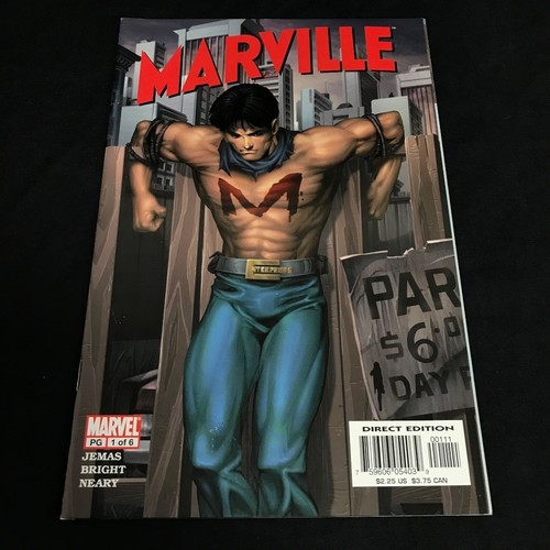 Marville Mini-Series 1-6 Complete Greg Horn Variant Covers Marvel 2002 ...