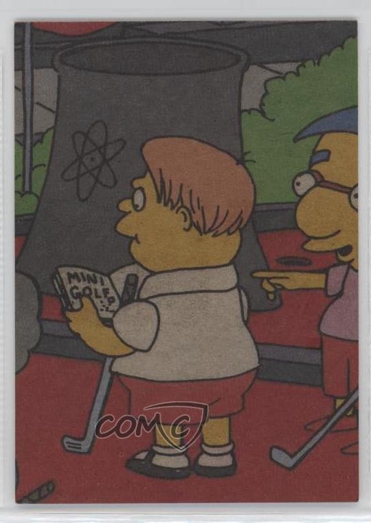 1990 Topps The Simpsons Maggie Simpson Lisa Happy Father's Day Dad… #45 ...