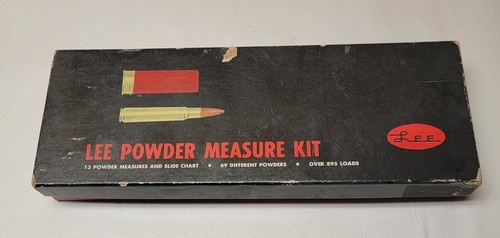 VTG Lee Powder Measure Kit With 13 Powder Measures and Slide Chart ...