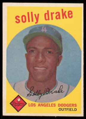1959 Topps #406 Solly Drake Los Angeles Dodgers | eBay